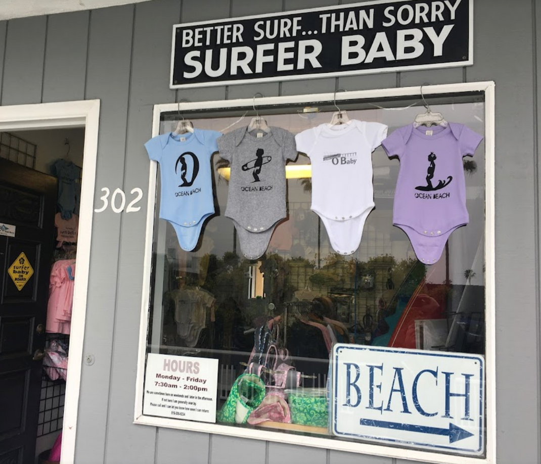 Better Surf than Sorry & Surfer Baby San Diego OB Surfboard rentals ...