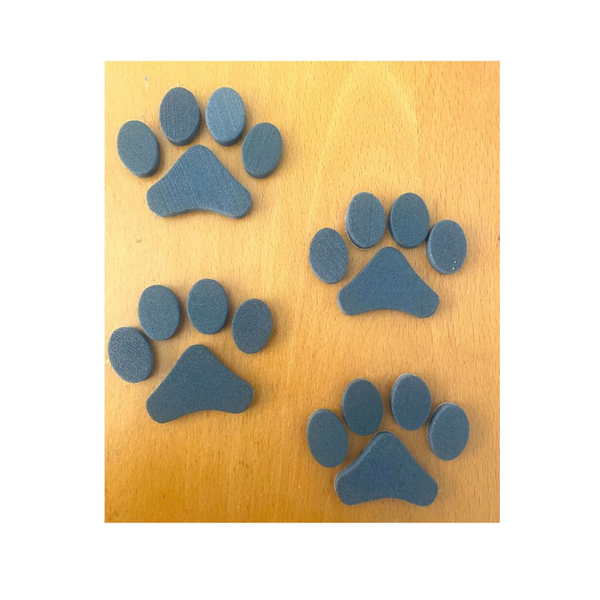 Mini Foam Paw Prints – Better Surf than Sorry / Surfer Baby
