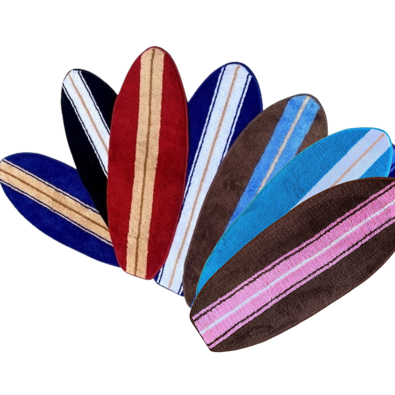 Surfboard shaped Rug bath Matt Tiktok Viral – Better Surf than Sorry ...
